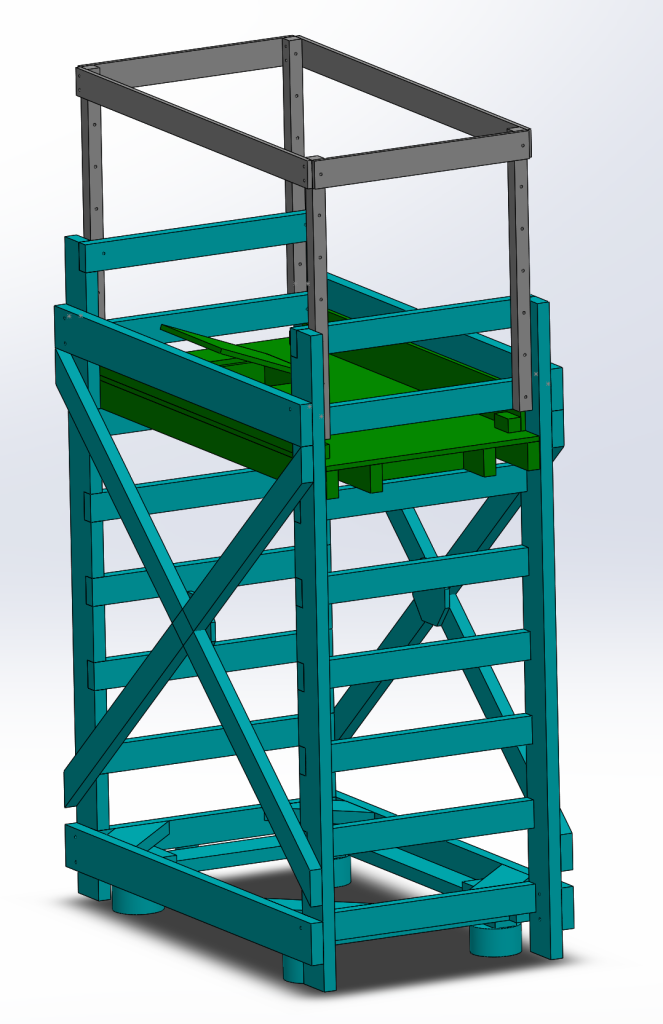 Homemade Scaffolding Tower – Part 1 – Wobblycogs Workshop